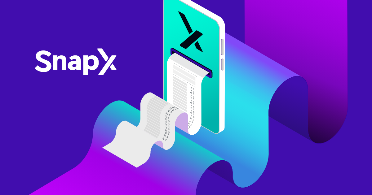 Saisie automatique des factures et reçus | SnapX